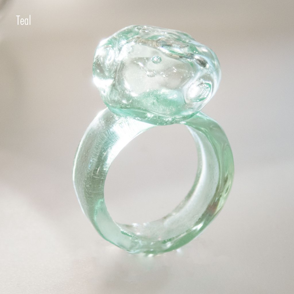 Ocean Inspired Everyday Ring: The Glass Bubble – Driftland.jewelry ...